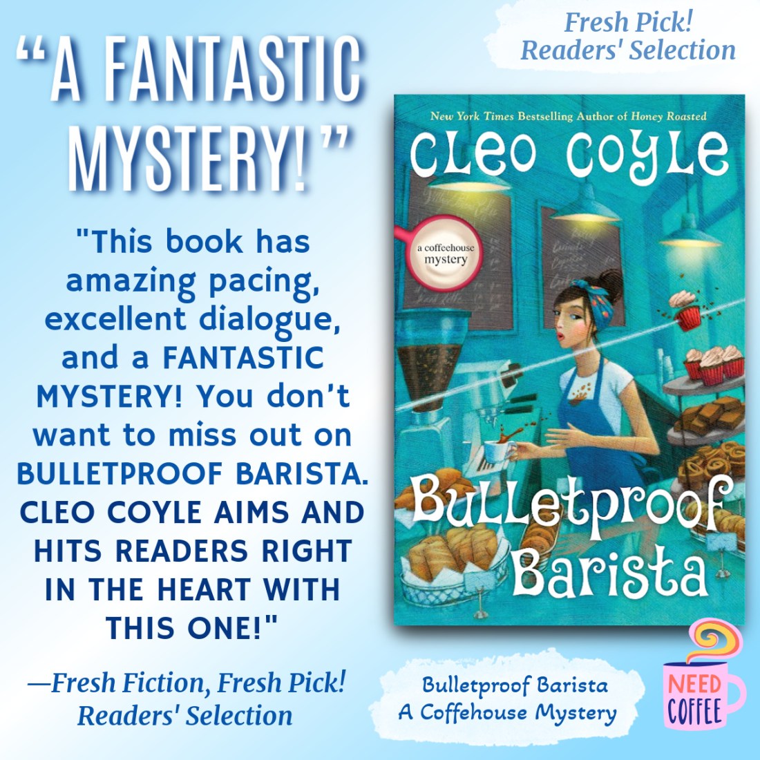 #20 Bulletproof Barista by Cleo Coyle – Cleo Coyle's Coffeehouse Mysteries